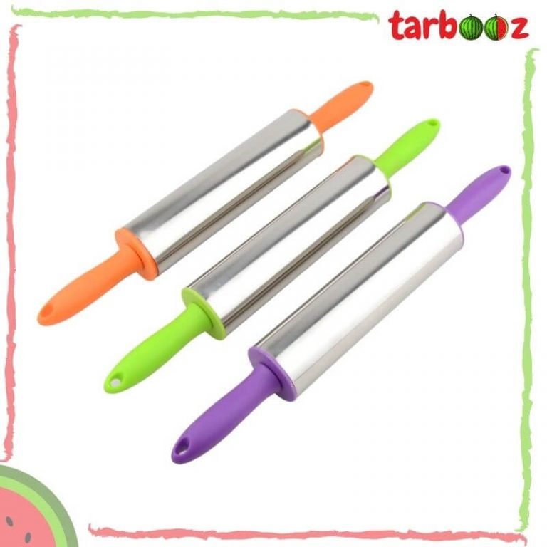 Buy Steel Dough Rolling Pin With Plastic Handle at Best Price in Pakistan